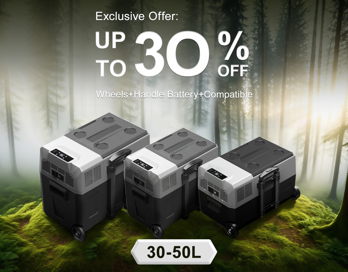 Alpicool Portable Car Fridge Store | 12V Vehicle Refrigerator Freezer