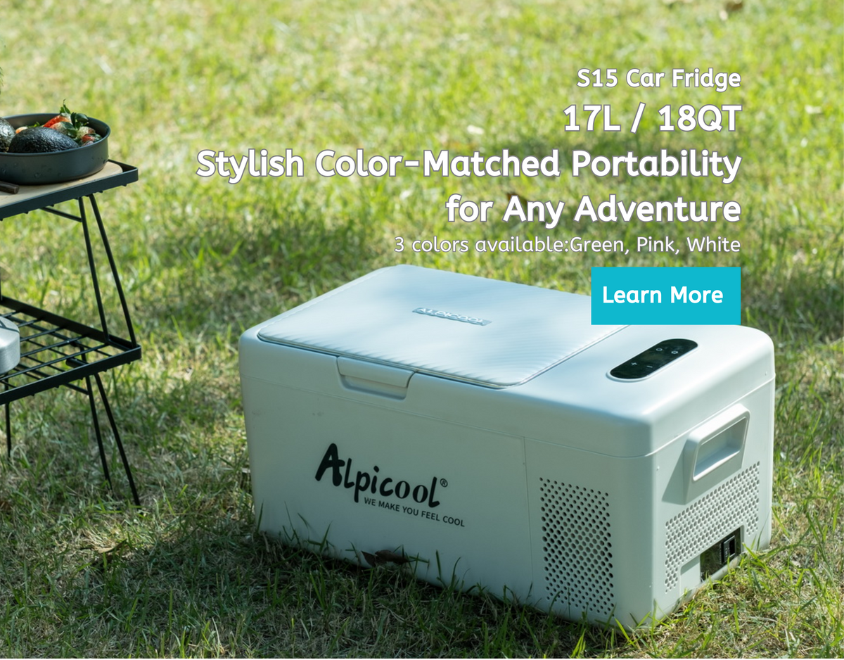 Alpicool Portable Car Fridge Store | 12V Vehicle Refrigerator Freezer