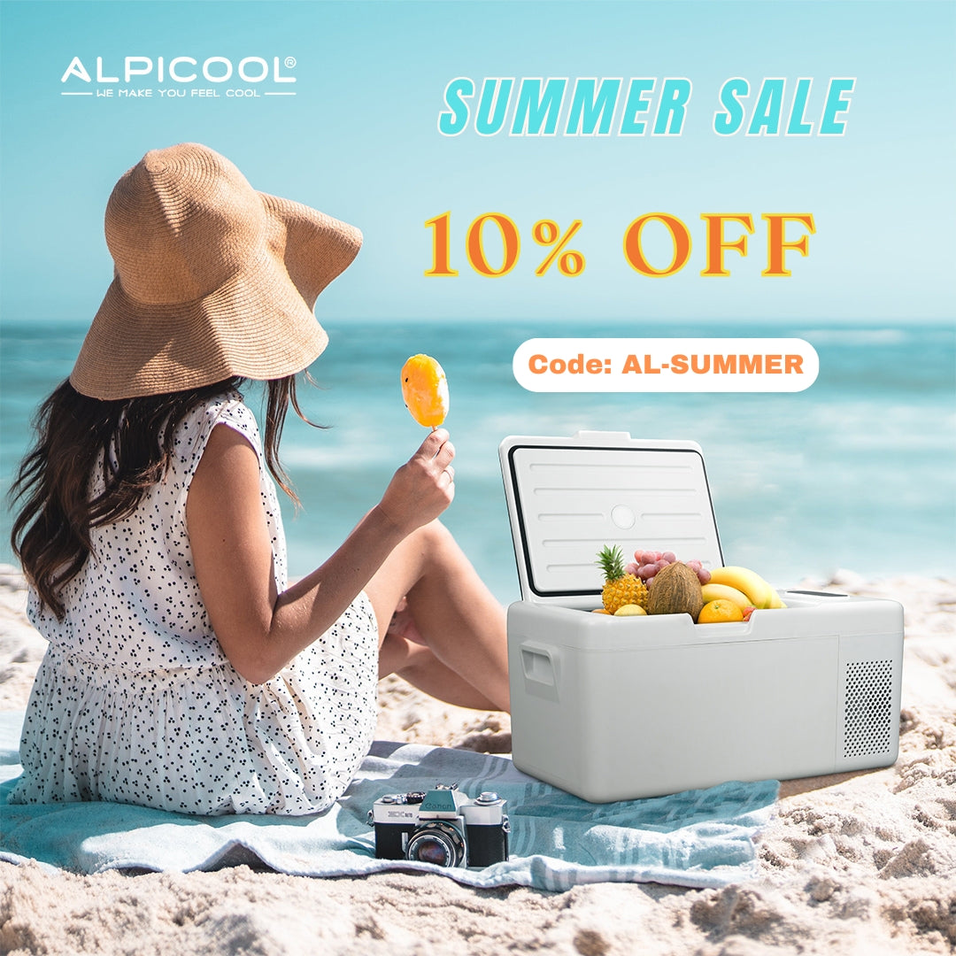 Alpicool Portable Car Fridge Store | 12V Vehicle Refrigerator Freezer
