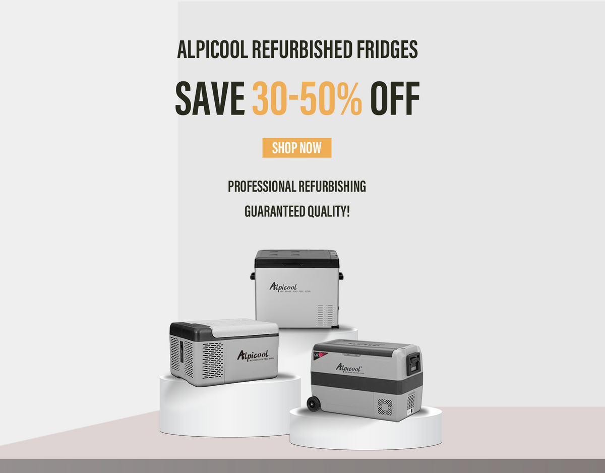 Alpicool Portable Car Fridge Store | 12V Vehicle Refrigerator Freezer