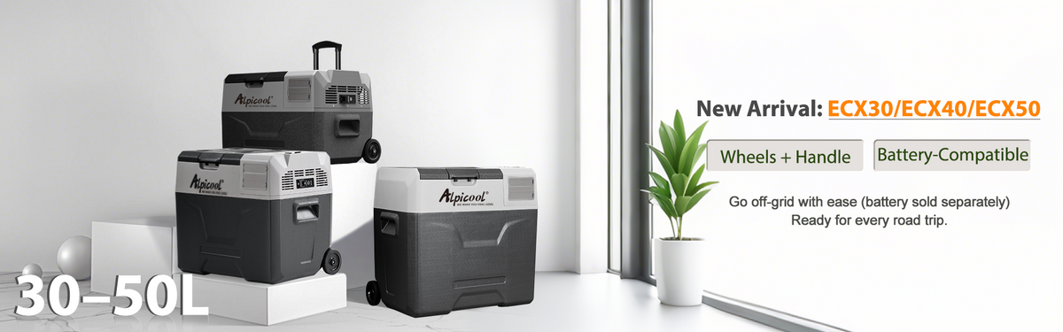 Alpicool Portable Car Fridge Store | 12V Vehicle Refrigerator Freezer