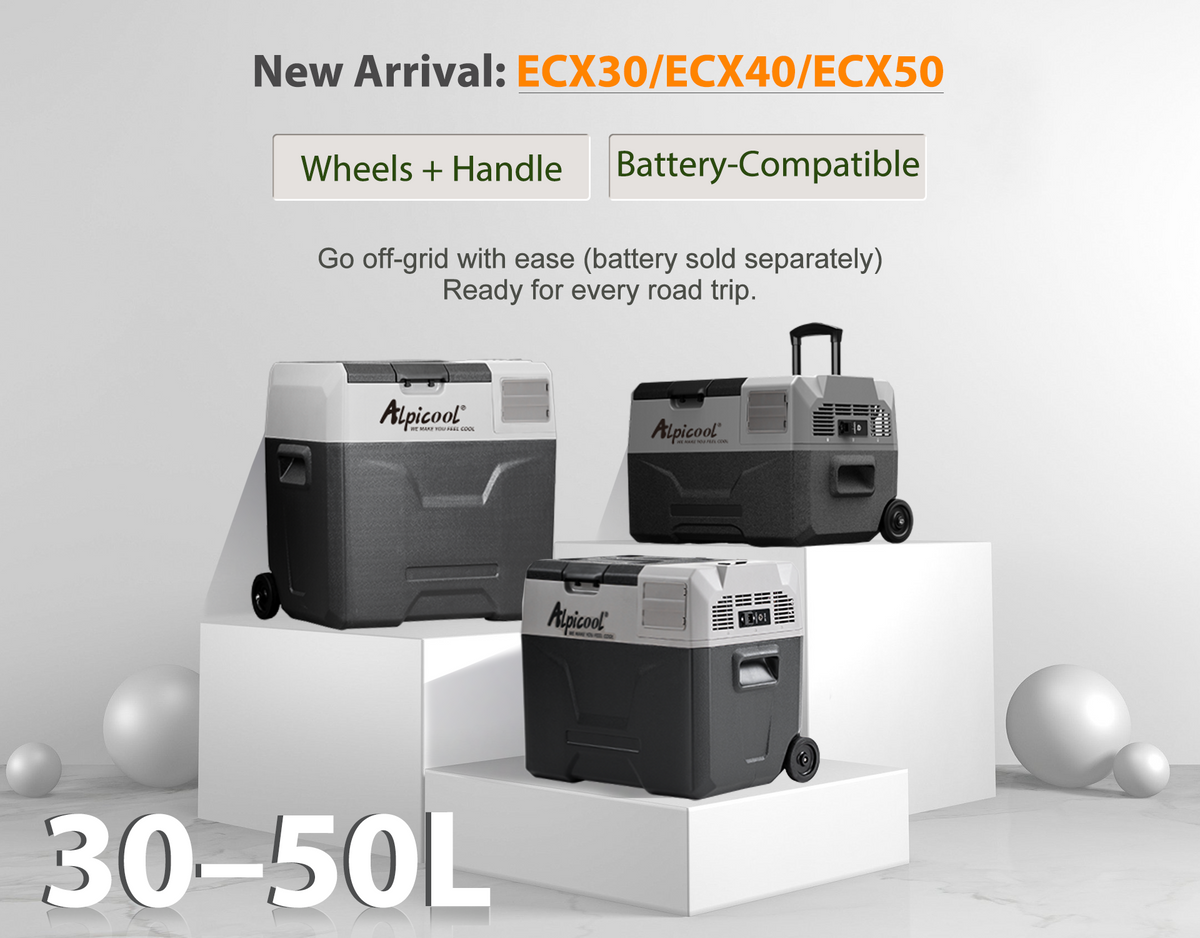 Alpicool Portable Car Fridge Store | 12V Vehicle Refrigerator Freezer