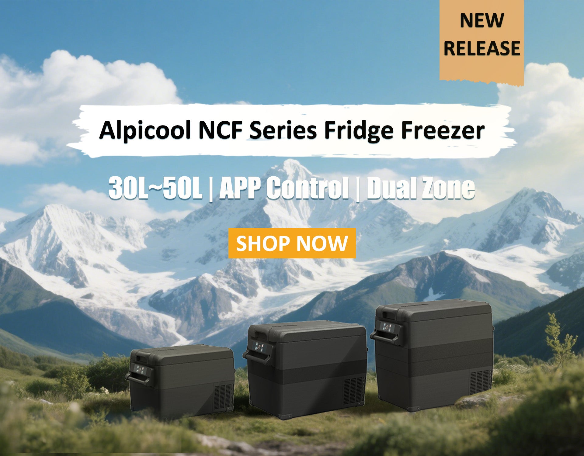 Alpicool Portable Car Fridge Store | 12V Vehicle Refrigerator Freezer