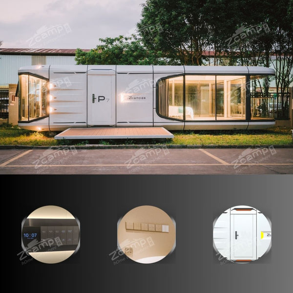 Zcamp P7 Modern Prefab House With Balcony – Alpicool