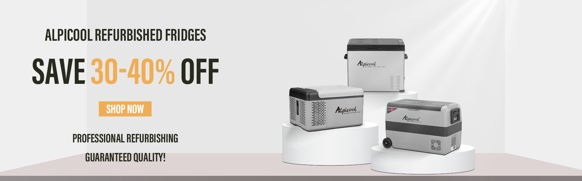 Alpicool Portable Car Fridge Store | 12V Vehicle Refrigerator Freezer