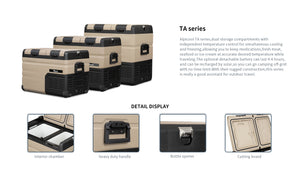 Alpicool TA35 Portable Car Fridge
