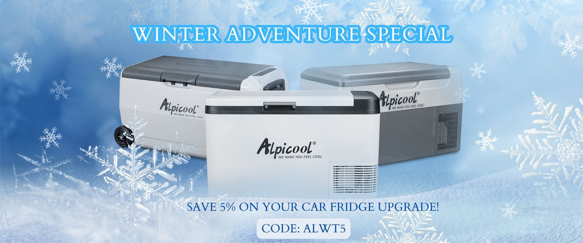 Alpicool Portable Car Fridge Store | 12V Vehicle Refrigerator Freezer