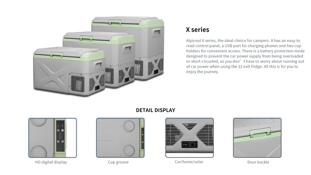Alpicool X50 Portable Car Fridge