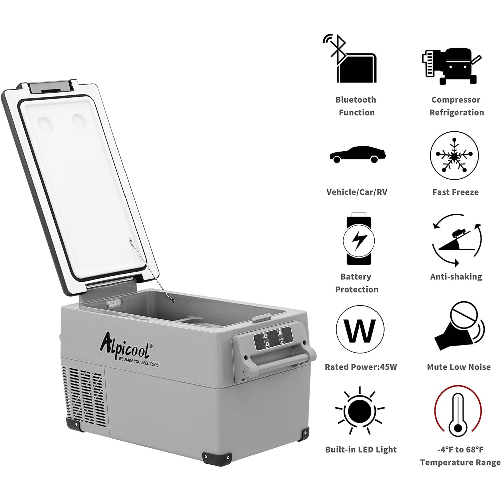 Alpicool CF35 Portable Car Fridge