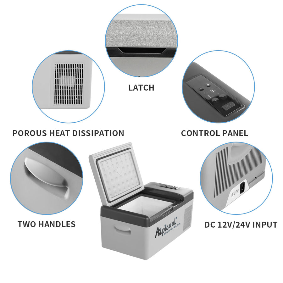 Alpicool C15 Portable Car Fridge